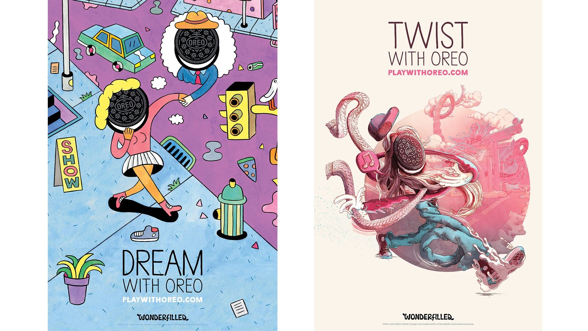 creative illustration ads